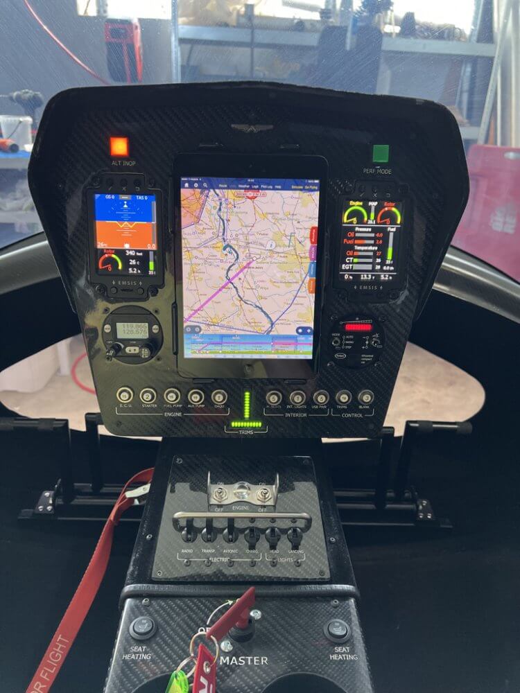 Flat Instrument Panel imperial | Argo Aero